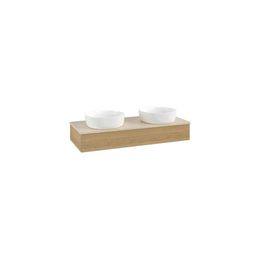Villeroy & Boch V&B Waschtischunterschrank ohne Frontstruktur Antao 120x19x50cm, WBP-farbe botti., honey oak ; Villeroy & Boch (K13013HN)