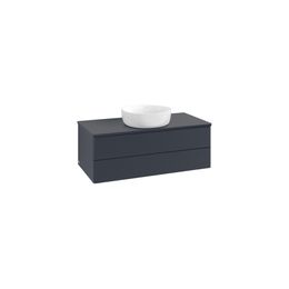 Villeroy & Boch V&B Waschtischunterschrank mit Frontstruktur -Beleuchtung Antao 100x36x50cm, WBP-farbe Lac, md bl. m Lac ; Villeroy & Boch (L20110HG)