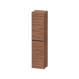 Duravit Hochschrank D-Neo 40x36cm, 1 T&uuml;r, 5 B&ouml;, An R, sw/Nuss Nat (DE1328RBD790000)