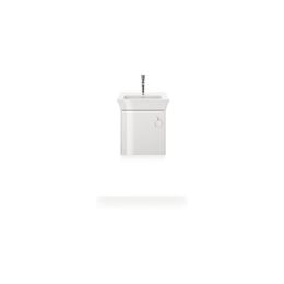 Duravit Waschtischunterschrank White Tulip 38,4x29,8cm, 1 T m G, Anschl li, we hgl (WT4250L8585)
