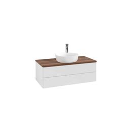 Villeroy & Boch V&B Waschtischunterschrank ohne Frontstruktur Antao 100x36x50cm, HL, WBP w. wal, glo wh. Lac ; Villeroy & Boch (K20052GF)