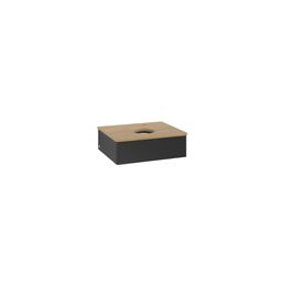 Villeroy & Boch V&B Waschtischunterschrank ohne Frontstruktur Antao 60x19x50cm, HL, WBP hon. Oa, bla m Lac ; Villeroy & Boch (K07051PD)