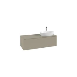 Villeroy & Boch V&B Waschtischunterschrank mit Frontstruktur Antao 120x36x50cm, HL, WBP Lac, md bl. m Lac ; Villeroy & Boch (K34150HG)