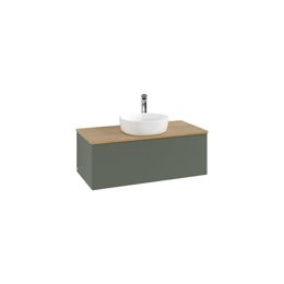 Villeroy & Boch V&B Waschtischunterschrank mit Frontstruktur Antao 100x36x50cm, HL, WBP hon. Oa, le g. m La ; Villeroy & Boch (K31151HL)