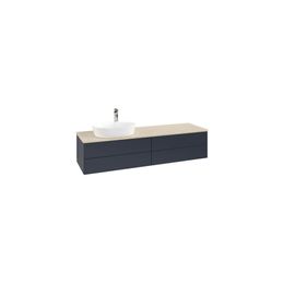 Villeroy & Boch V&B Waschtischunterschrank ohne Frontstruktur Antao 160x50cm, HL, WBP botti., md bl. m Lac ; Villeroy & Boch (K26053HG)