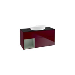 Villeroy & Boch V&B Waschtischunterschrank Wandbeleuchtung Finion 120cm, Pl bla m, Reg Oli. m Lac, Peo m ; Villeroy & Boch (GA62GMHB)