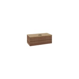 Villeroy & Boch V&B Waschtischunterschrank mit Frontstruktur Antao 100x36x50cm, WBP-farbe hon. Oa, w. wal ; Villeroy & Boch (K20111HM)