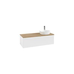 Villeroy & Boch V&B Waschtischunterschrank ohne Frontstruktur Antao 120x36x50cm, HL, WBP hon. Oa, wh. m Lac ; Villeroy & Boch (K34051MT)
