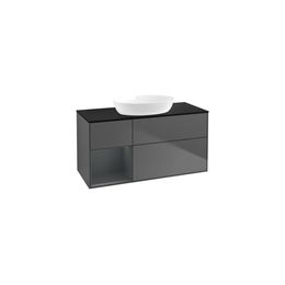 Villeroy & Boch V&B Waschtischunterschrank Wandbeleuchtung Finion 120cm, Pl b m, Reg md m Lac, Anthrac. m ; Villeroy & Boch (GA62HGGK)