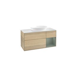 Villeroy & Boch V&B Waschtischunterschrank Wandbeleuchtung Finion 120cm, Pl wh. m, Reg Oli. m Lac, Oa ven ; Villeroy & Boch (GA71GMPC)