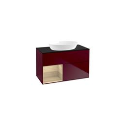 Villeroy & Boch V&B Waschtischunterschrank Wandbeleuchtung Finion 100, Abd.-Pl. bla m, Reg Oa ven, Peo m ; Villeroy & Boch (GA12PCHB)