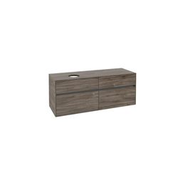 Villeroy & Boch V&B Waschtischunterschrank Collaro 140x54,8x50cm, WT links, stone oak ; Villeroy & Boch (C04600RK)