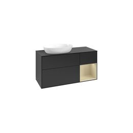 Villeroy & Boch V&B Waschtischunterschrank Finion 120cm, Pl bla m, si Gr m Lac, bla m Lac ; Villeroy & Boch (FA52HJPD)