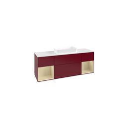 Villeroy & Boch V&B Waschtischunterschrank Finion 160x60,3x50,1cm, Reg si Gr m Lac, Peo m ; Villeroy & Boch (F741HJHB)
