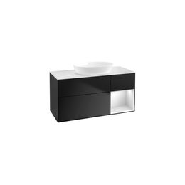 Villeroy & Boch V&B Waschtischunterschrank Wandbeleuchtung Finion 120cm, Pl w m, Reg wh. m Lac, bla m Lac ; Villeroy & Boch (GA71MTPD)