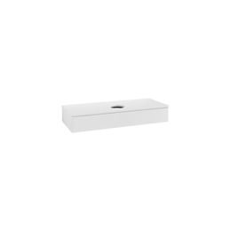 Villeroy & Boch V&B Waschtischunterschrank mit Frontstruktur, mit Beleuchtung Antao 120x19x50cm, WBP-farbe Lac, glo wh. Lac ; Villeroy & Boch (L10110GF)
