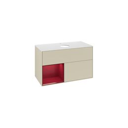 Villeroy & Boch V&B Waschtischunterschrank Finion 100, Pl w m, Reg Peo m Lac, si Gr m Lac ; Villeroy & Boch (F771HBHJ)