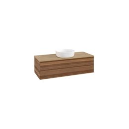 Villeroy & Boch V&B Waschtischunterschrank ohne Frontstruktur Antao 120x36x50cm, WBP-farbe hon. Oa, w. wal ; Villeroy & Boch (K21011HM)