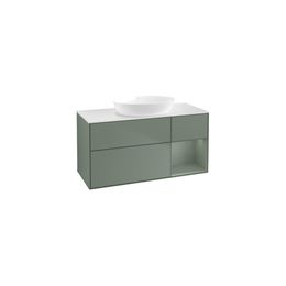 Villeroy & Boch V&B Waschtischunterschrank Wandbeleuchtung Finion 120cm, Pl w m, Rg Oli. m Lac, Oli. m Lac ; Villeroy & Boch (GA71GMGM)