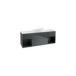 Villeroy & Boch V&B Waschtischunterschrank Finion 160cm, Pl w m, Rg b m Lac, md bl. m Lac ; Villeroy & Boch (FD01PDHG)