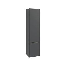 Villeroy & Boch V&B Hochschrank Subway 3.0 40x171x36,2cm, Sch R/Gr Alu gl, bla Oa ; Villeroy & Boch (C58700AB)