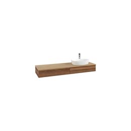 Villeroy & Boch V&B Waschtischunterschrank ohne Frontstruktur Antao 160x50cm, HL, WBP-farbe hon. Oa, w. wal ; Villeroy & Boch (K16051HM)