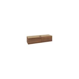 Villeroy & Boch V&B Waschtischunterschrank ohne Frontstruktur Antao 160x50cm, HL, WBP-farbe hon. Oa, w. wal ; Villeroy & Boch (K36051HM)