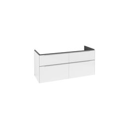 Villeroy & Boch V&B Waschtischunterschrank Subway 3.0 127,2x56,6x47,8cm, m LE/Gr AL g, Bri wh. ; Villeroy & Boch (C568L0VE)