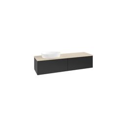 Villeroy & Boch V&B Waschtischunterschrank ohne Frontstruktur -Beleuchtung Antao 160x50cm, WBP-farbe botti., bla m Lac ; Villeroy & Boch (L37013PD)