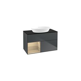 Villeroy & Boch V&B Waschtischunterschrank Wandbeleuchtung Finion 100, Pl bla m, Reg Oa ven, md bl. m Lac ; Villeroy & Boch (GA12PCHG)