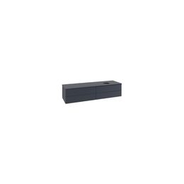 Villeroy & Boch V&B Waschtischunterschrank mit Frontstruktur Antao 160x50cm, WBP-farbe Lac, md bl. m Lac ; Villeroy & Boch (K27110HG)