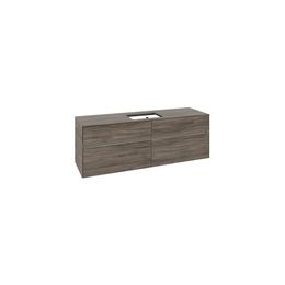 Villeroy & Boch V&B Waschtischunterschrank Collaro 160x54,8x50cm, WT mi, LED 12W, st. Oa ; Villeroy & Boch (C120B0RK)