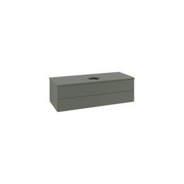 Villeroy & Boch V&B Waschtischunterschrank mit Frontstruktur, mit Beleuchtung Antao 120x36x50cm, WBP Lac, lea gre. m Lac ; Villeroy & Boch (L21110HL)