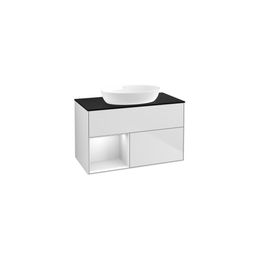 Villeroy & Boch V&B Waschtischunterschrank Wandbeleuchtung Finion 100, Pl bla m, Reg wh. m Lac, wh. m Lac ; Villeroy & Boch (GA12MTMT)