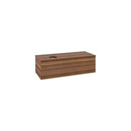 Villeroy & Boch V&B Waschtischunterschrank ohne Frontstruktur, mit Beleuchtung Antao 120x36x50cm, HL, WBP w. wal, w. wal ; Villeroy & Boch (L22052HM)