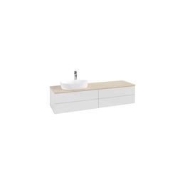 Villeroy & Boch V&B Waschtischunterschrank ohne Frontstruktur Antao 160x50cm, HL, WBP botti., glo wh. Lac ; Villeroy & Boch (K26053GF)