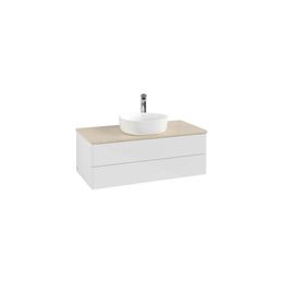 Villeroy & Boch V&B Waschtischunterschrank ohne Frontstruktur Antao 100x36x50cm, HL, WBP botti., glo wh. Lac ; Villeroy & Boch (K20053GF)