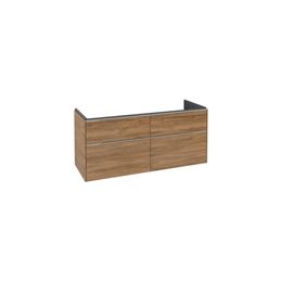 Villeroy & Boch V&B Waschtischunterschrank Subway 3.0 127,2x57,6x47,8cm, o LE/Gr AL gl, Kan Oa ; Villeroy & Boch (C60200RH)