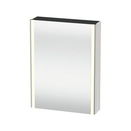 Duravit Universal-Spiegelschrank XSquare 60x15,5x80cm, 1 Tür, LED, An re, we. hgl (XS7111R22220000)