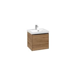 Villeroy & Boch V&B Waschtischunterschrank Subway 3.0 47,3x42,9x40,8cm, m LE/Gr vo bla, Kan Oa ; Villeroy & Boch (C580L1RH)