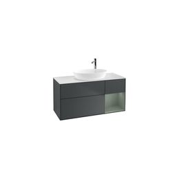 Villeroy & Boch V&B Waschtischunterschrank Wandbeleuchtung Finion 120cm, Pl w m, Rg Ol m Lac, md bl. m Lac ; Villeroy & Boch (G951GMHG)