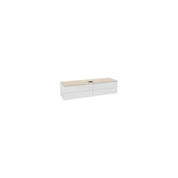 Villeroy & Boch V&B Waschtischunterschrank ohne Frontstruktur Antao 160x50cm, WBP-farbe botti., glo wh. Lac ; Villeroy & Boch (K25013GF)