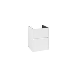 Villeroy & Boch V&B Waschtischunterschrank Collaro 47,2x61x40,4cm, WT mittig, white matt ; Villeroy & Boch (C14100MS)