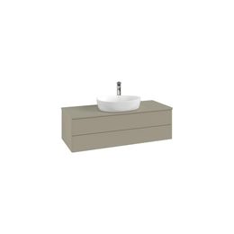 Villeroy & Boch V&B Waschtischunterschrank mit Frontstruktur Antao 120x36x50cm, HL, WBP Lac, wh. m Lac ; Villeroy & Boch (K21150MT)