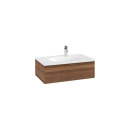 Villeroy & Boch V&B Waschtischunterschrank Antao 78,8x25,6x49,6cm, m Front, warm walnut ; Villeroy & Boch (K01100HM)