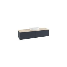 Villeroy & Boch V&B Waschtischunterschrank mit Frontstruktur Antao 160x50cm, WBP-farbe botti., md bl. m Lac ; Villeroy & Boch (K36113HG)
