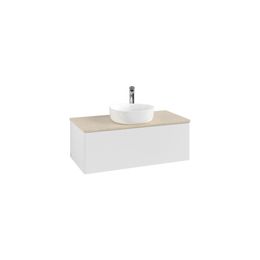 Villeroy & Boch V&B Waschtischunterschrank mit Frontstruktur Antao 100x36x50cm, HL, WBP botti., glo wh. Lac ; Villeroy & Boch (K31153GF)