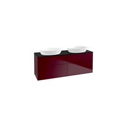 Villeroy & Boch V&B Waschtischunterschrank Wandbeleuchtung Finion 160x60cm, Abd.-Pl. bla matt, Peony Matt ; Villeroy & Boch (GA8200HB)