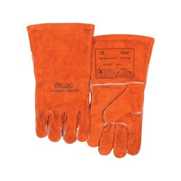 WELDAS Schwei&szlig;erhandschuh Nr. 10-2101, Gr. L rot (1 Paar) (10-2101L)