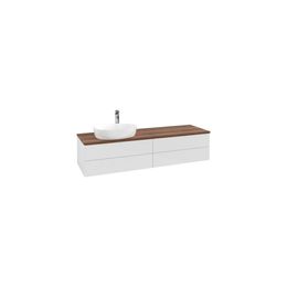 Villeroy & Boch V&B Waschtischunterschrank ohne Frontstruktur Antao 160x50cm, HL, WBP w. wal, glo wh. Lac ; Villeroy & Boch (K26052GF)